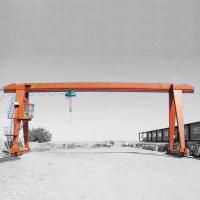 China Electric 20t Outdoor Single Girder Gantry Crane Mh Model Iso Certificated for sale