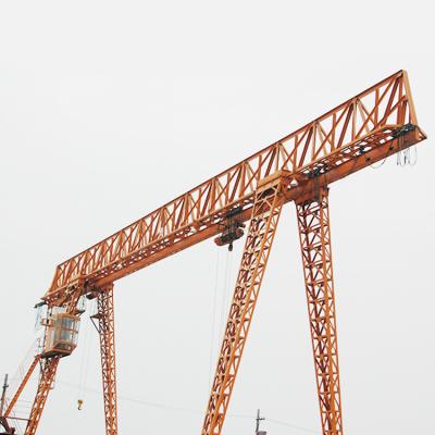 China 10 Ton Trussed Type Automated Rail Mounted Gantry Crane Electric Single Girder for sale