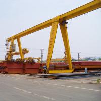 China Box Type 15Tons Single Beam Overhead Crane For Lifting Truck Boxes for sale