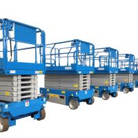 China Fast Speed Aerial Work Platform , 0.7m Overall Width Electric Lift Platform for sale