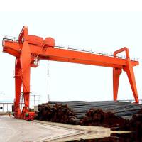 China 16 Ton Box Type Double Girder Gantry Crane Electric Mobile Rail Gantry Crane for sale