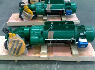 China 8m / Min 2 Ton Electric Wire Rope Hoist For Factory / Metallurgical Plant for sale