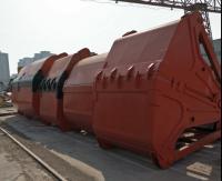 China Electric Hydraulic Grab Crane Spare Parts Remote Control For Bulk Cargo Sand for sale