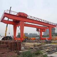 China 20 Ton Span 35m  A5 Double Beam Gantry Crane Port Crane For Outdoor for sale