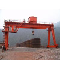 China High Technique Cabin Control 50 TONS Engineering Rail Gantry Crane Electric Winch Type for sale