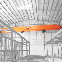 China 20 Tons LDA Yellow Electric Single Girder Overhead Crane Hoist  Beam for sale