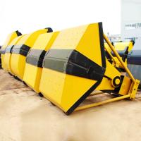 China Lifting Wireless Remote Control Q235 Hydraulic Grab Double Flap Grab for sale