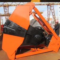 China Lifting Wireless Remote Control Q235 Hydraulic Grab Double Flap Grab for sale