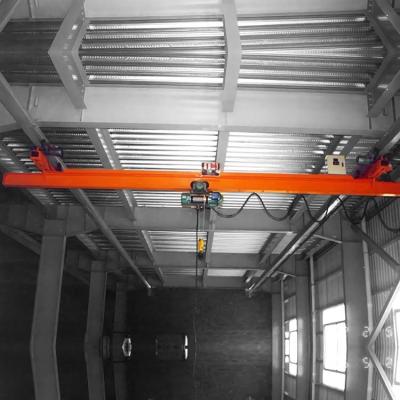 China Plants Warehouses 5T Span 35m Single Girder Bridge Crane With Customizable Colors for sale