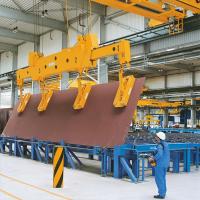 China 20ton Double Girder Overhead Electromagnetic Steel Plant Crane For Steel Mill for sale