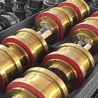 China Carbon Steel Alloy Steel Crane Spare Parts Wheels GB4628-2000 Standard for sale