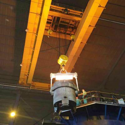 China 40t Height 10M Span 15m QDY Overhead Traveling Casting Foundry Crane Equipment for sale