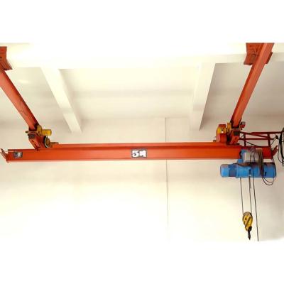 China 5T Span 15m Suspension Single Girder Overhead Crane Ground Control for sale