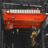 China 20 Tons Double Beams Electric Casting Bridge Crane For Steel Mill for sale