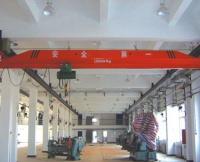 China Steel Box Type Single Girder Underslung Crane Electric Travelling Single Beam Bridge for sale