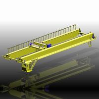 China 16 Tons Double Girder Overhead Travelling Bridge Crane EOT Crane Working Duty M5 for sale