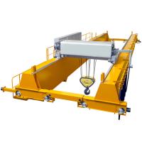 China FEM Crane KSQ 20/5 Ton Double Beam Bridge Crane With Electric Winch Trolley for sale