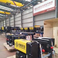China 10 Ton Frequency Conversion European Single Girder Bridge Crane DIN Standard for sale
