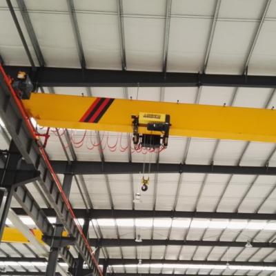 China 10 Ton Frequency Conversion European Single Girder Bridge Crane DIN Standard for sale