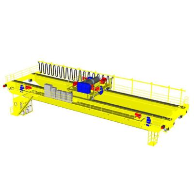 China 40T Cabin Control Electric Hoist crane Double Beam European Type Dg Eot Crane for sale