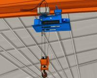 China 5Ton Box Type Single Beam Pendent Line Control Bridge Casting Crane for sale