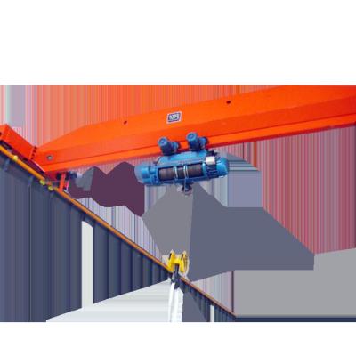 China 10 Ton Remote Control Single Beam Electric Overhead Traveling Crane for sale