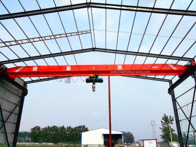 China LDA Type 1Ton Electric Single Beam Crane Pendent Line Control for sale