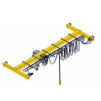China 3t Remote Control Single Girder Overhead Crane Underslung Steel Box Type Bridge Crane for sale