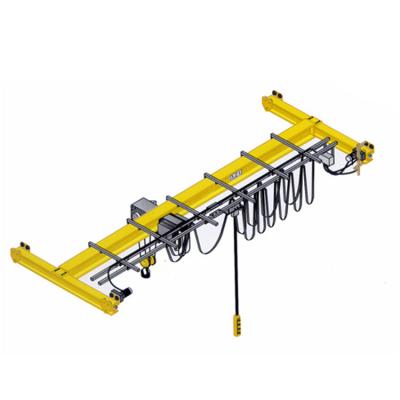 China 3t Remote Control Single Girder Overhead Crane Underslung Steel Box Type Bridge Crane for sale
