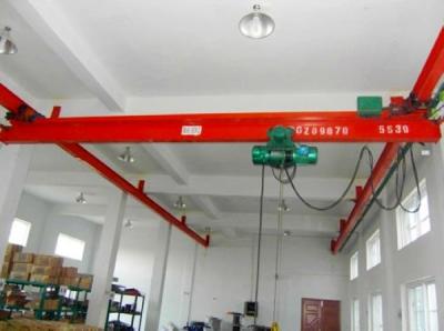China 5T Single Girder Underslung Crane Electric Travelling Single Beam Bridge Crane for sale