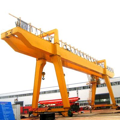 China High Technique Double Beam Electric Gantry Crane Heavy Duty Cabin Control Box Type for sale