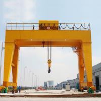 China Heavy Duty Box Type Double Girder Gantry Crane Electric Frame Crane for sale