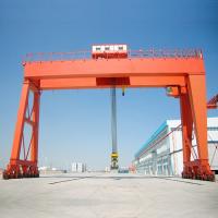China Heavy Duty Box Type Double Girder Gantry Crane Electric Frame Crane for sale