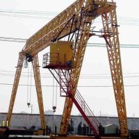 China Remote Control Truss Type Electric Rail Traveling Gantry Crane Double Girder for sale
