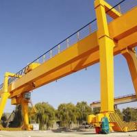 China Heavy Duty Box Type Double Girder Gantry Crane Electric Frame Crane for sale