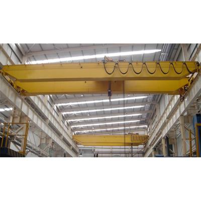 China 3 Ton Double Girder Overhead trolley hoist crane Pendent Line Control for sale