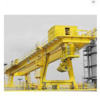 China Cabin Control 10 Tons Truss Type Mobile Girder Rail Gantry Double Beam for sale