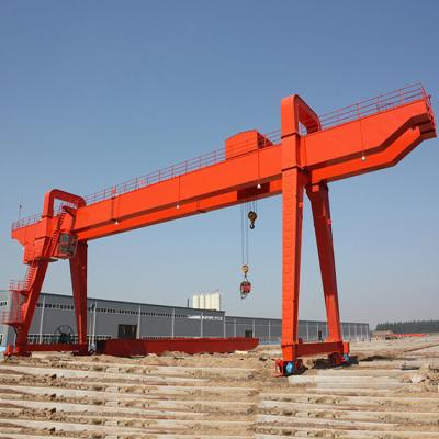 China Heavy Duty Box Type Double Girder Electric Goliath Crane MG Model for sale