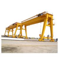 China Heavy Duty Box Type Double Girder Electric Goliath Crane MG Model for sale
