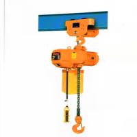 China Monorail Travelling Electric Chain Hoist with Remote Wireless Control for sale