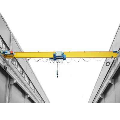 China 20T A3 Single Beam Crane LDA Type Motor Driven With Electric Hoist for sale