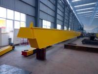 China 5tons Electric Single Girder Box Type Magnetic Overhead  Crane With Hoist Working for sale