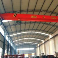 China Cabin Control 5T Model Single Beam Metallurgical  Crane With Chain Hoist for sale