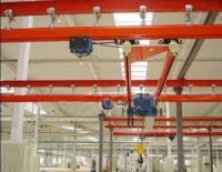 China Light Duty 10T Single Girder Overhead Crane Single Beam Crane With Electric Trolley for sale