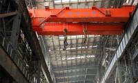 China Light Duty 10T Single Girder Overhead Crane Single Beam Crane With Electric Trolley for sale
