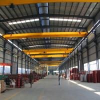 China 2 Ton Overhead Bridge Crane Travelling Single Ground Control for sale