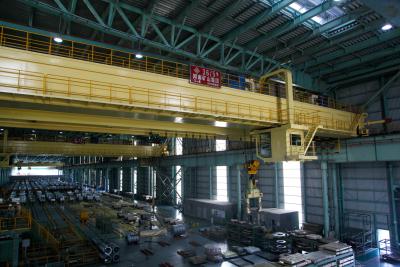 China Heavy Duty Double Girders Overhead Crane Cabin Control Electric Bridge Traveling for sale
