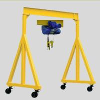China 5 Tons Mini Portable Single Girder Gantry Crane Mobile With Pendant Control for sale