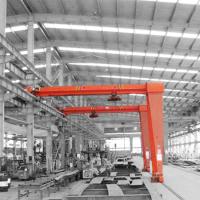 China European Half Single Girder Gantry Crane 5T Electric Oveahead Travelling Crane for sale