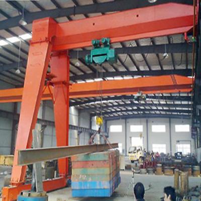 China European Half Single Girder Gantry Crane 5T Electric Oveahead Travelling Crane for sale